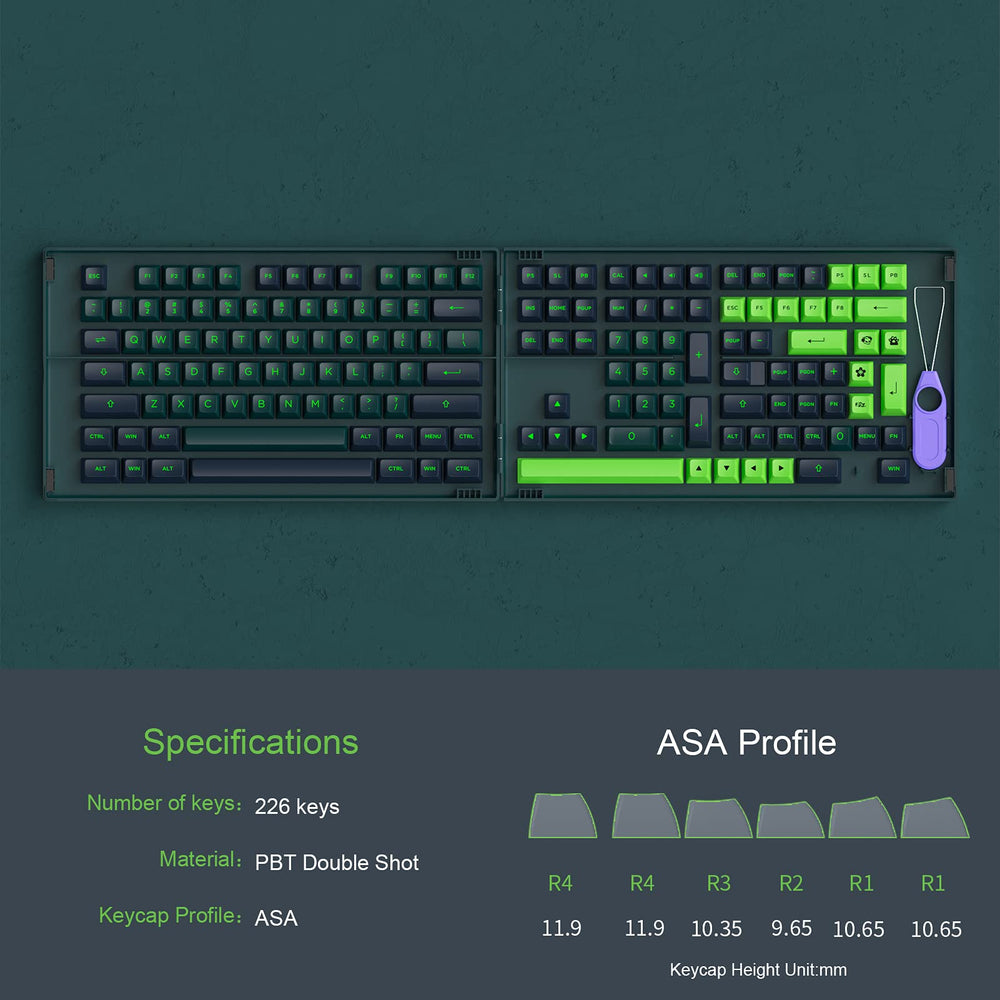 Akko Wavez Keycap Set (226-key) | AKKO EU