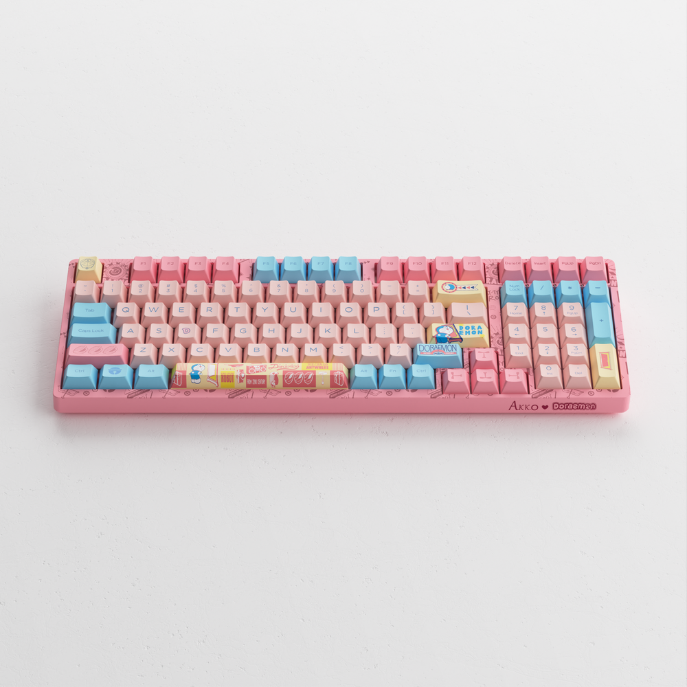 Akko Doraemon Macaron 3098B Mechanical Keyboard | AKKO EU