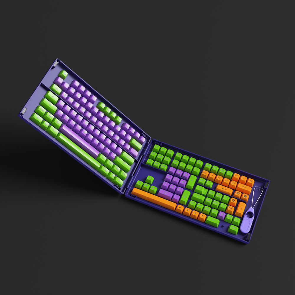 Akko EVA-01 Themed Keycap Set (158-key) | AKKO EU