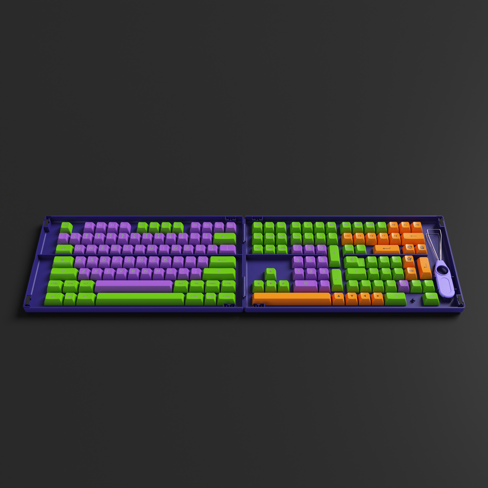 Akko EVA-01 Themed Keycap Set (158-key) | AKKO EU