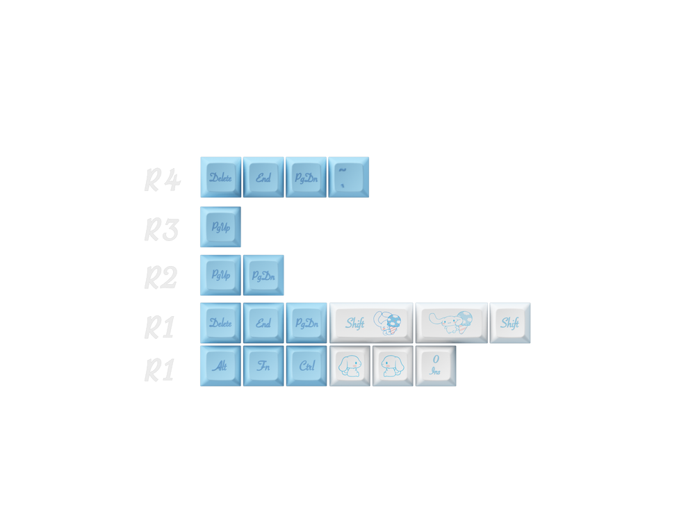 Cinnamoroll Keycap set (165-key)